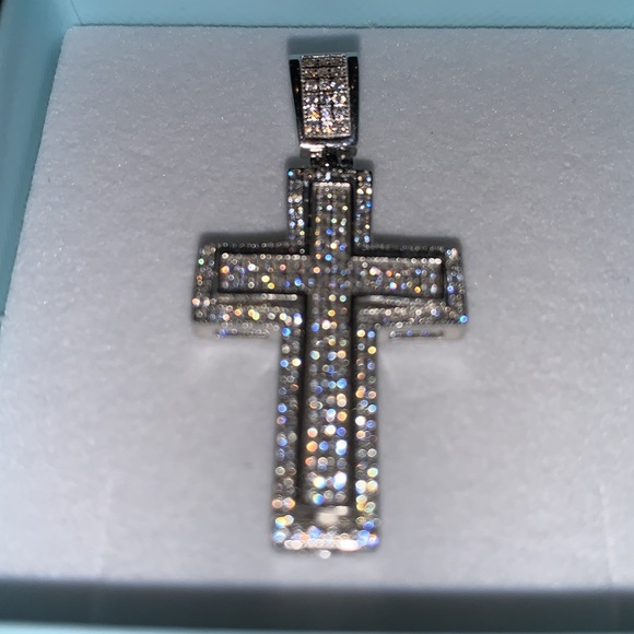 Swarovski | Jewelry | Swarovski Crystal Cross Pendant 925 | Poshmark